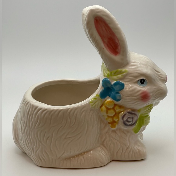 Holiday | Ceramic Easter Bunny Succulent Houseplant Planter | Poshmark